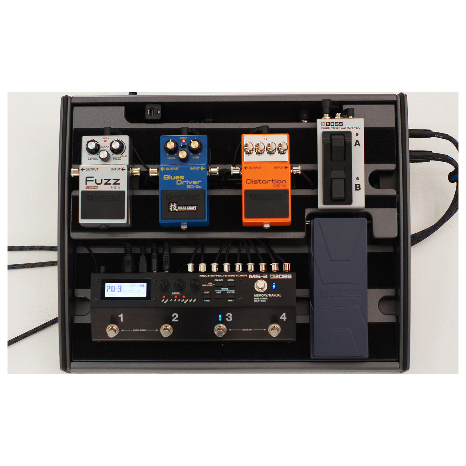 Boss MS-3 Multi Effects Switcher - Pedalera para guitarra Boss MS-3 Multi Effects Switcher - Pedalera para guitarra