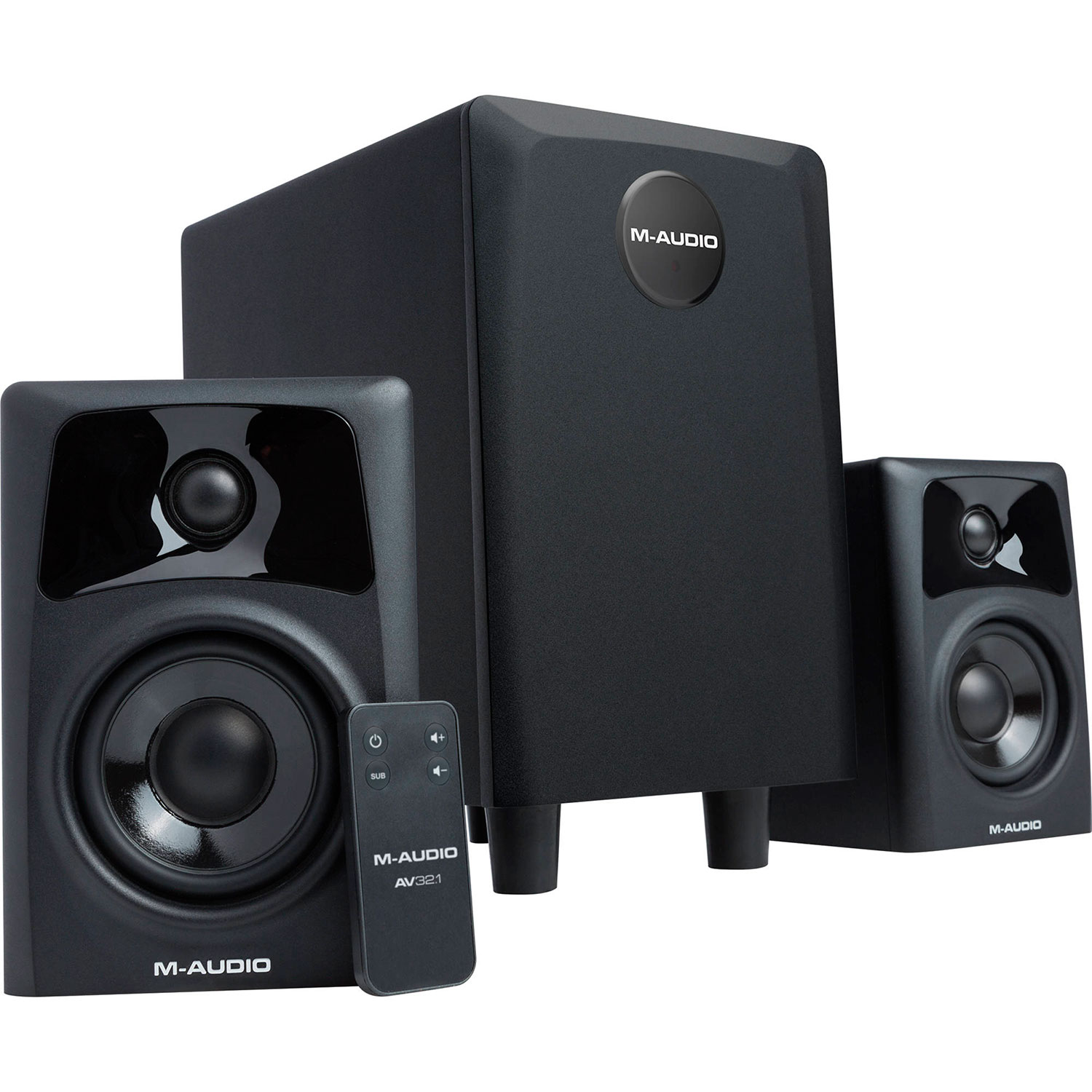 M-Audio AV32.1 - Sistema de sonido 2.1 monitores subwoofer